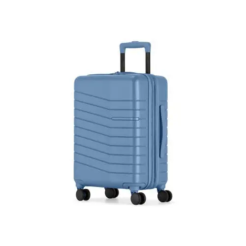BUGATTI Munich 3-piece Hardside Luggage Set - Blue
