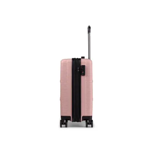 BUGATTI Brussels Hardside Carry-on Luggage With Expansion - Pink