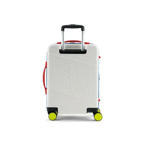 REEBOK 20in Expandable Carry-on Luggage - White