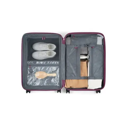 BUGATTI Birmingham Hardside Carry-on Luggage - Mauve