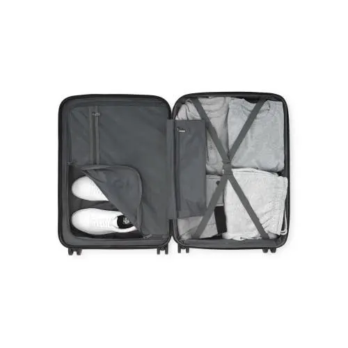 BUGATTI Wellington Hardside Luggage With Tsa Lock - Black