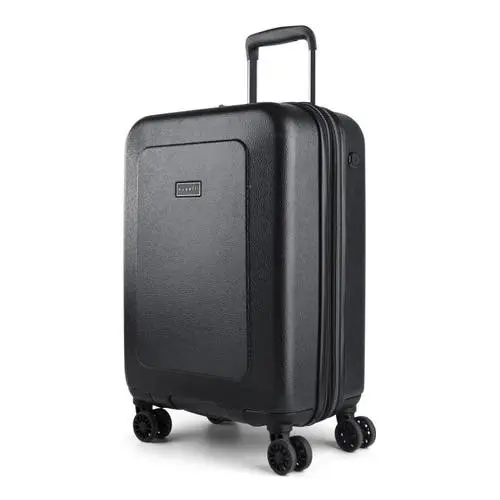 BUGATTI Milano Hardside Carry-on Luggage With Expansion - Charcoal