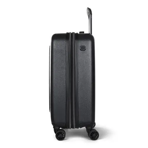BUGATTI Milano Hardside Carry-on Luggage With Expansion - Charcoal