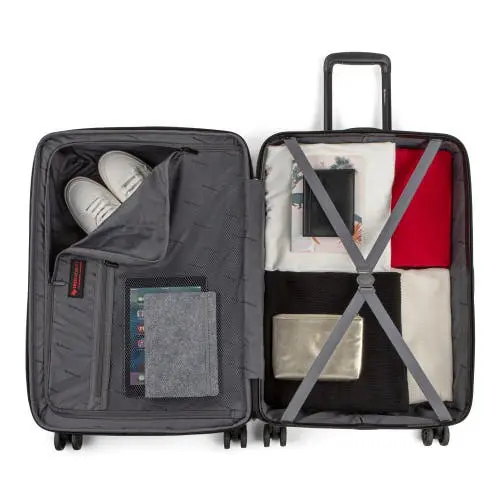 SWISS MOBILITY Lax 3-piece Hardside Luggage Set - Coral