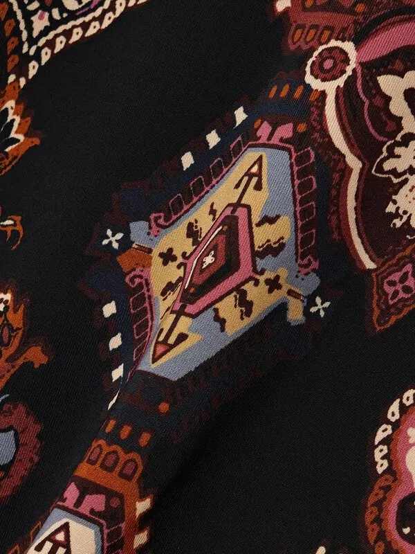 Cara Cara Suzie Printed Turtleneck Top