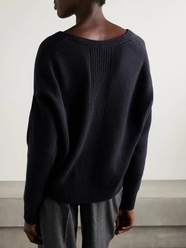 Sasuphi Rasato Merino Wool And Cashmere-blend Sweater