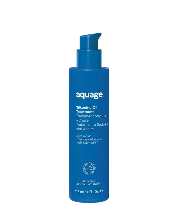 AQUAGE Silkening Oil Treatment - No Color