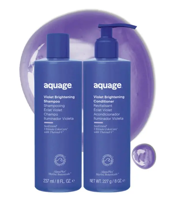 AQUAGE Violet Brightening Shampoo