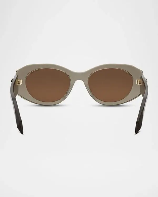 BVLGARI Serpenti Oval Sunglasses - Sdbrn/brn