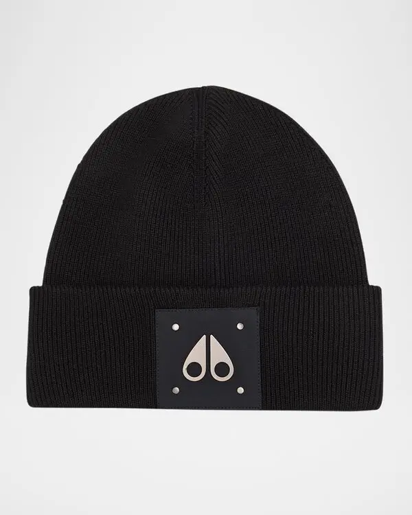 Moose Knuckles Logo Beanie
