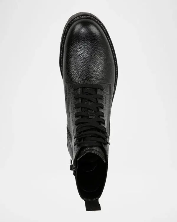 Vince Apos;s Dominic Supple Leather Utilitarian Boots