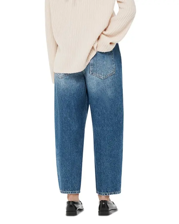 Whistles Petite High-rise Barrel Leg Jeans