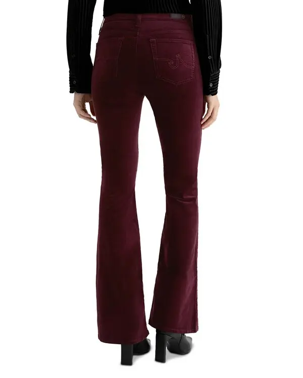 Ag Farrah Bootcut Mid-rise Jeans - Winery