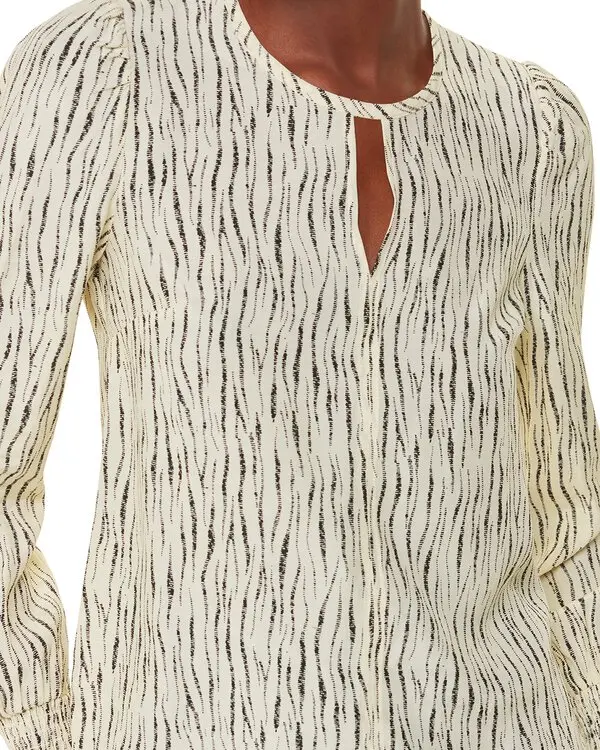 Whistles Shibori Stripe Blouse