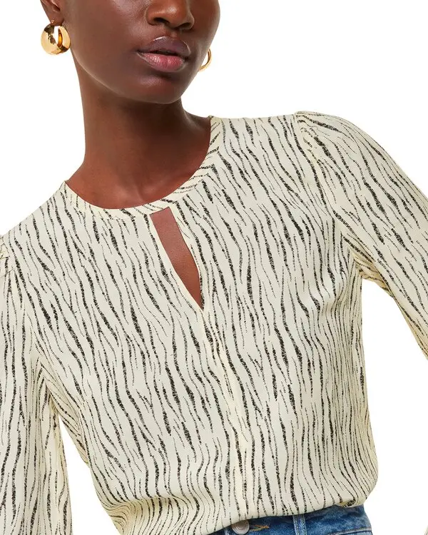 Whistles Shibori Stripe Blouse