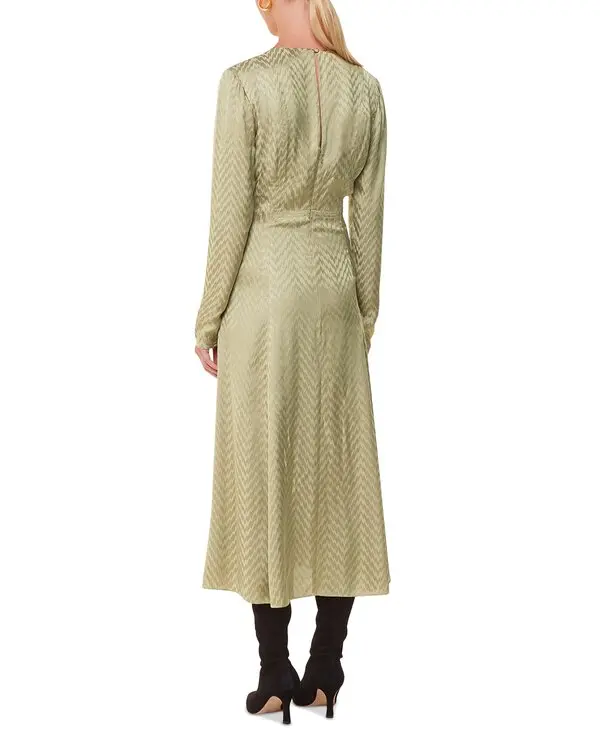 Whistles Jacquard Midi Dress