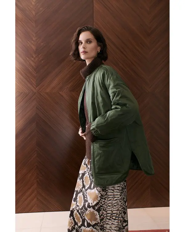 Whistles Esther Quilted Coat