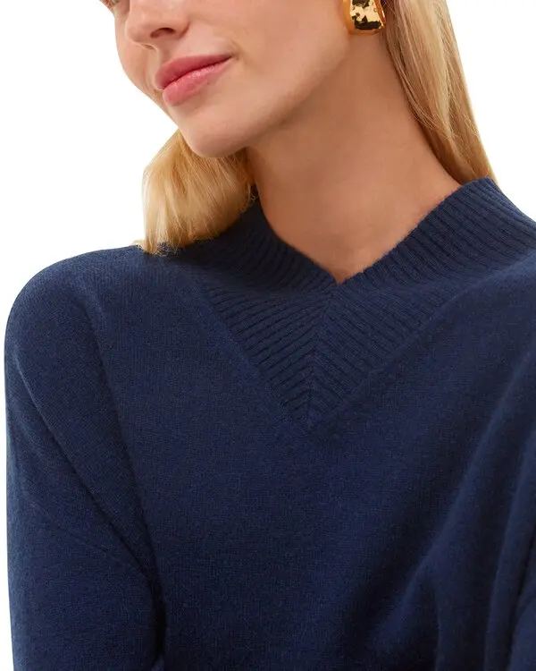 Whistles Cashmere V-neck Sweater