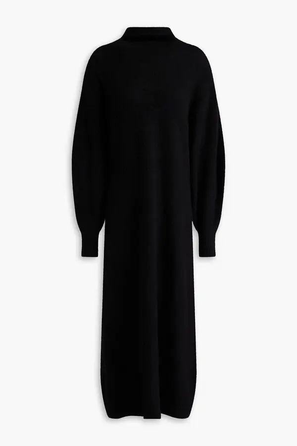 Zimmermann Wool And Cashmere-blend Turtleneck Midi Dress