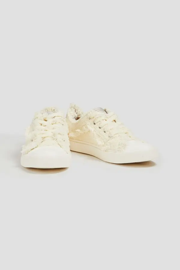 Zimmermann Fringed Terry Sneakers
