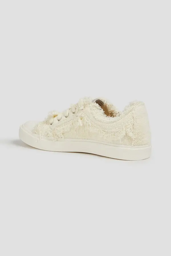 Zimmermann Fringed Terry Sneakers