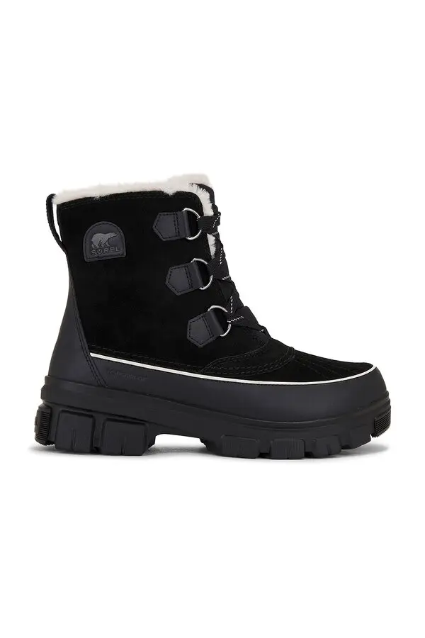 Sorel Tivoli V Boots - Black & Fawn