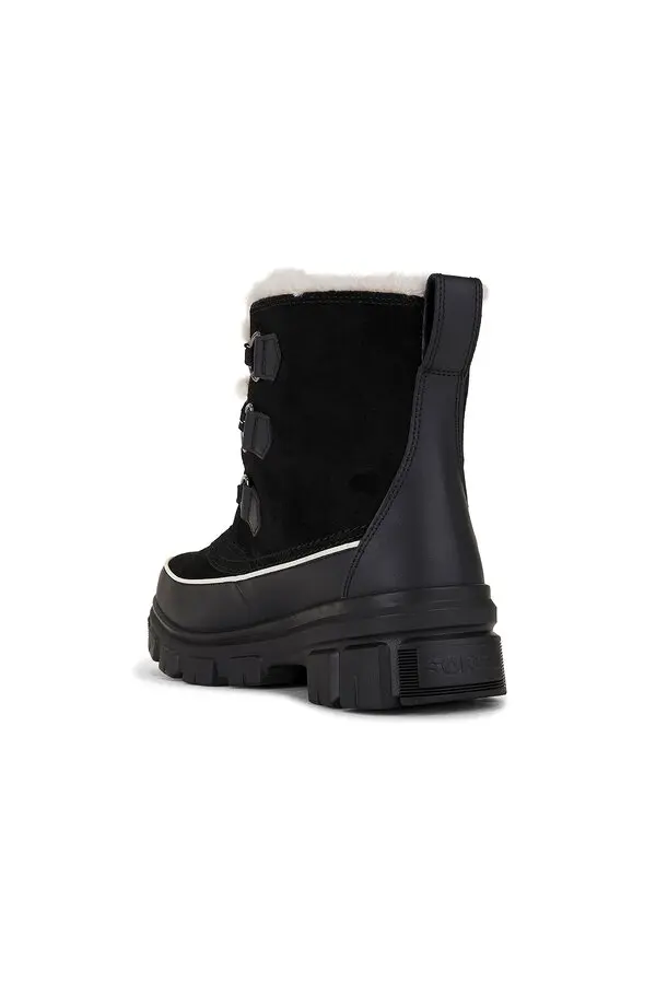 Sorel Tivoli V Boots - Black & Fawn