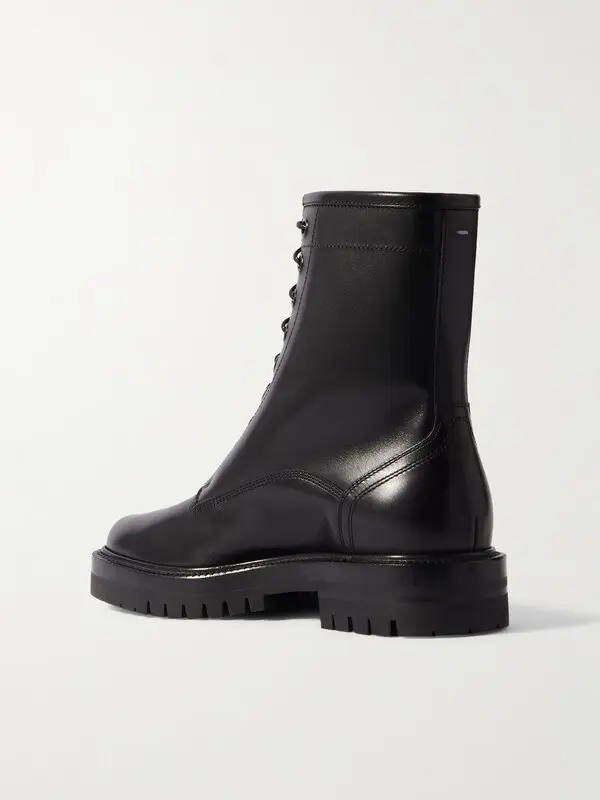 MAISON MARGIELA Tabi Leather Ankle Boots