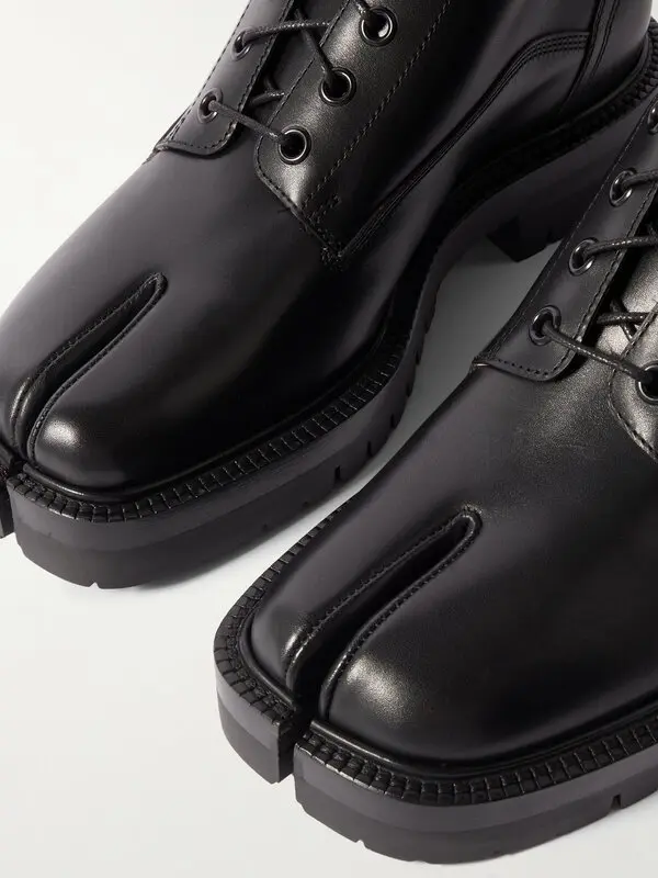 MAISON MARGIELA Tabi Leather Ankle Boots