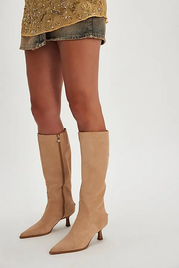 CIRCUS NY BY SAM EDELMAN Yulia Tall Kitten Heel Boots