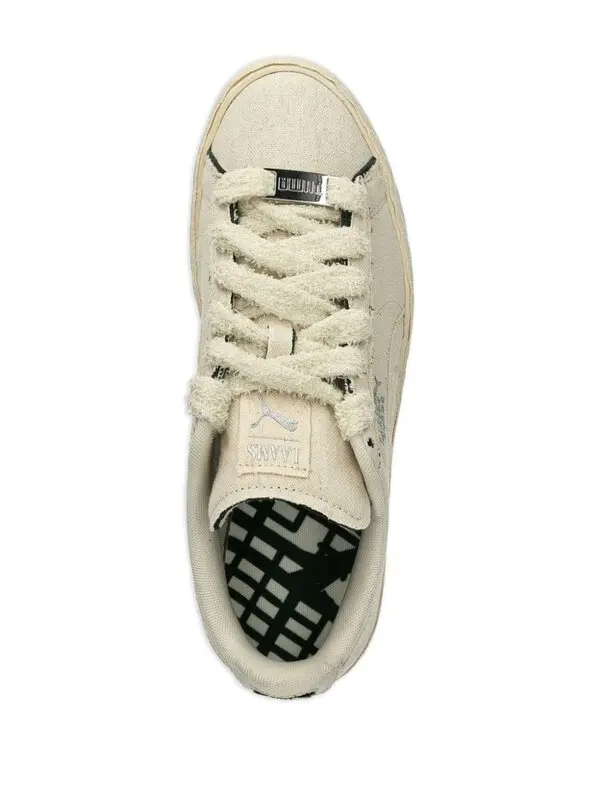 PUMA X Laams Suede Low-top Sneakers - Neutrals