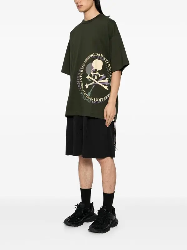 MASTERMIND WORLD Mw Aurola T-shirt - Green