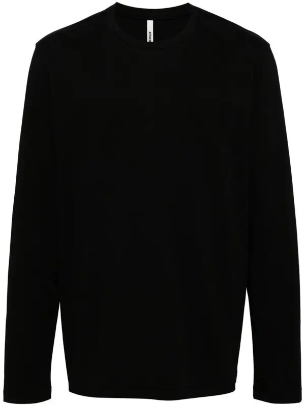 Attachment Long-sleeved Cotton T-shirt