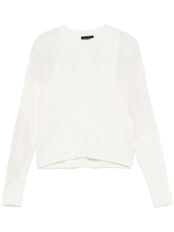 ROBERTO COLLINA Cable-knit Sweater