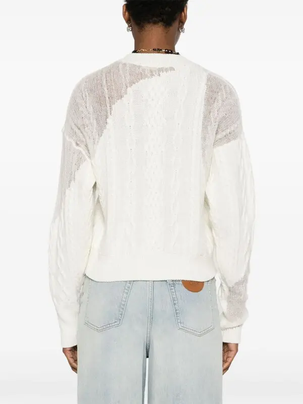 ROBERTO COLLINA Cable-knit Sweater