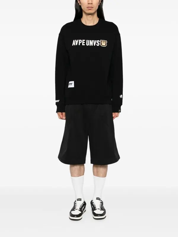 AAPE BY *A BATHING APE® Logo Sweatshirt