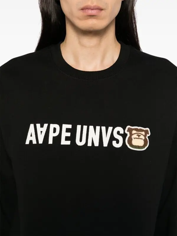 AAPE BY *A BATHING APE® Logo Sweatshirt