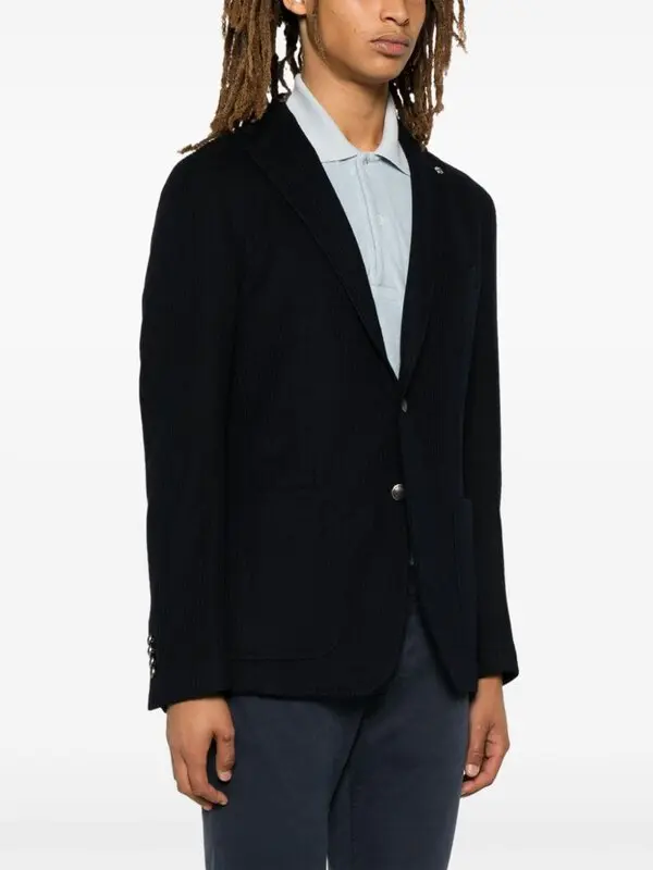Tagliatore Ribbed Blazer