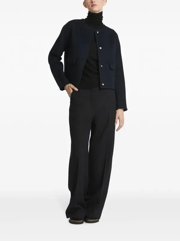 YVES SALOMON Cashmere Jacket - Blue