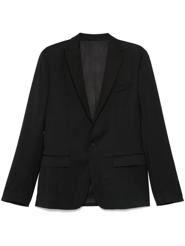 Calvin Klein Wool Blazer - Black