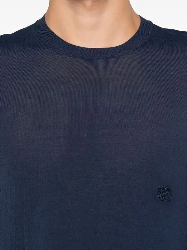 LOW BRAND Fine-knit T-shirt