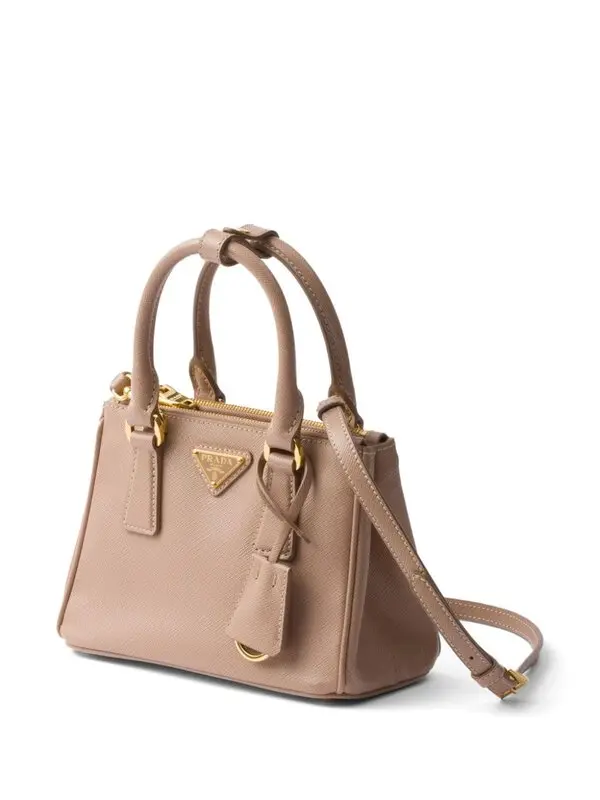 Prada Galleria Micro Bag - Neutrals