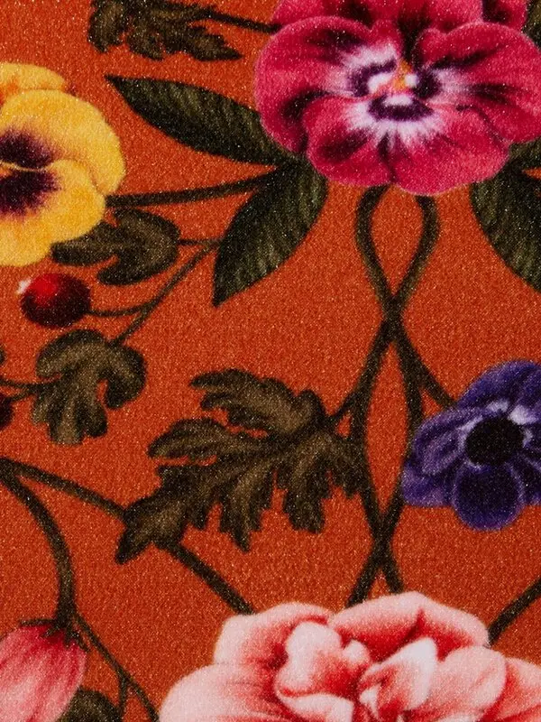 La DoubleJ Floral Turtleneck