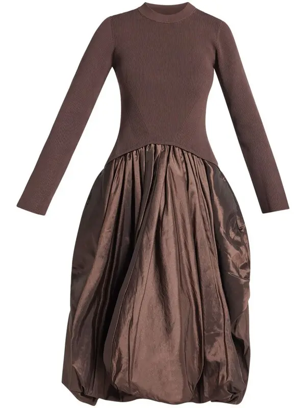 Simkhai Kenlie Midi Dress - Brown