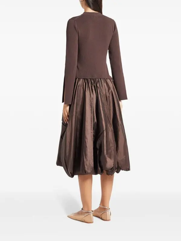 Simkhai Kenlie Midi Dress - Brown