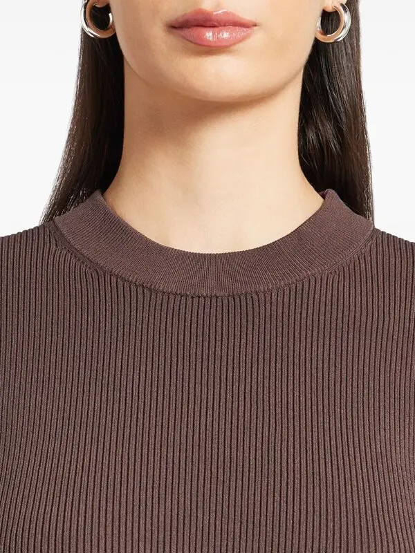 Simkhai Kenlie Midi Dress - Brown