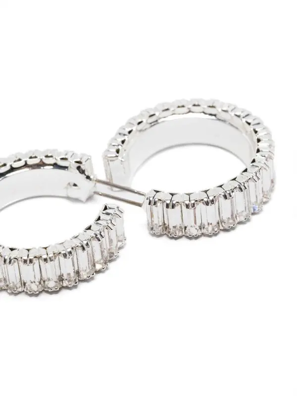 Magda Butrym Baguette Half-hoop Earrings