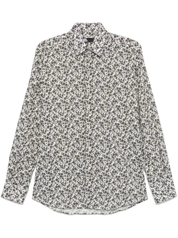 Karl Lagerfeld Floral-print Shirt