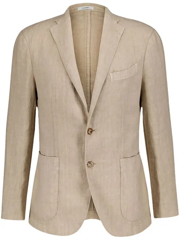 Boglioli Linen Blazer - Neutrals