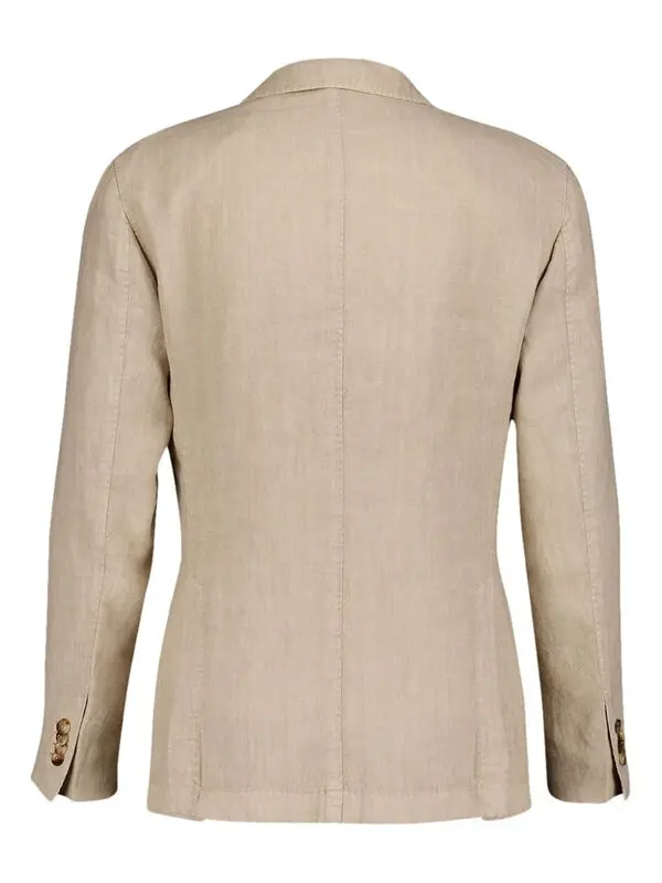 Boglioli Linen Blazer - Neutrals